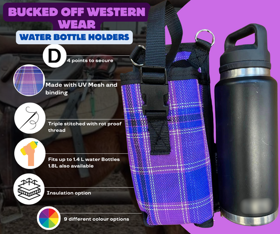 Mesh Water Bottle Holders 1.4L – Bucked Off Western Wear